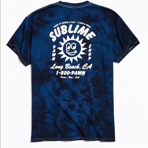 Urban Outfitters | Shirts | Sublime Lbc Crystal Wash Tee | Poshmark